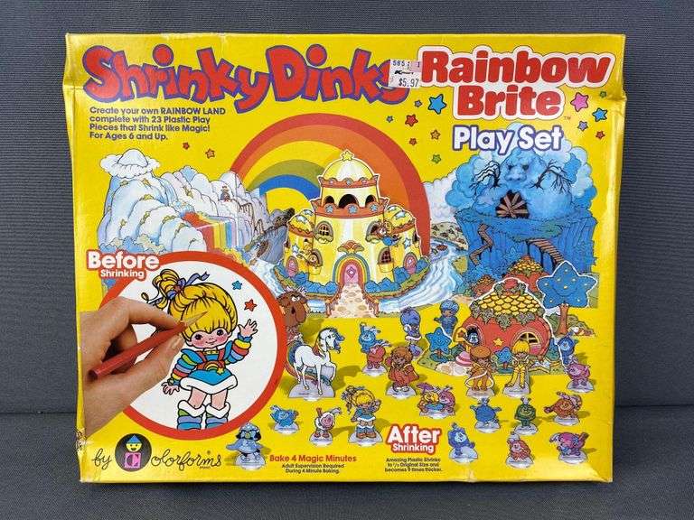Group of 2 Rainbow Brite Shrinky Dinks Sets - Matthew Bullock Auctioneers