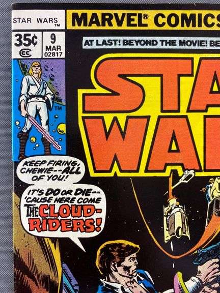 Marvel Comics Star Wars No. 9 Comic Book - Matthew Bullock Auctioneers
