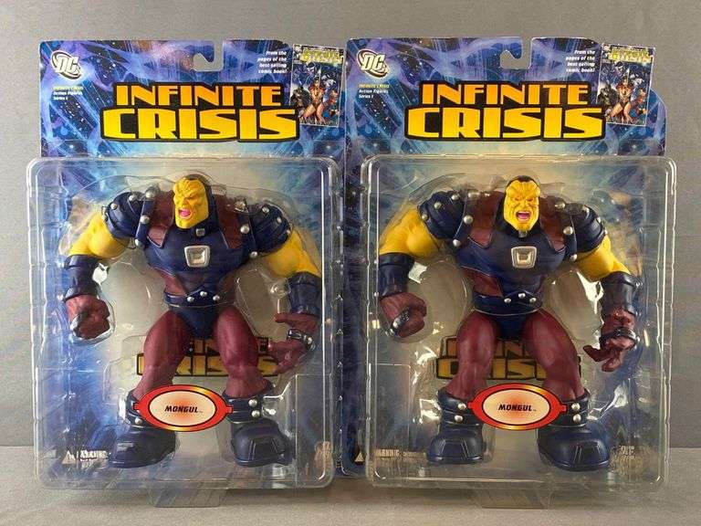 Group of 2 DC Direct Infinite Crisis Mogul Action Figures - Matthew ...