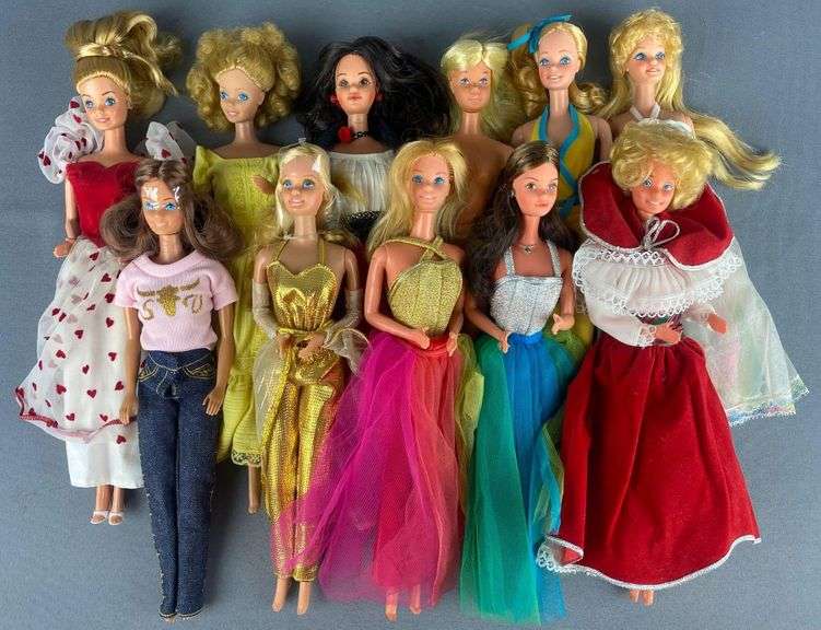 Group of 11 assorted Barbie Fashion Dolls and more - Matthew Bullock ...
