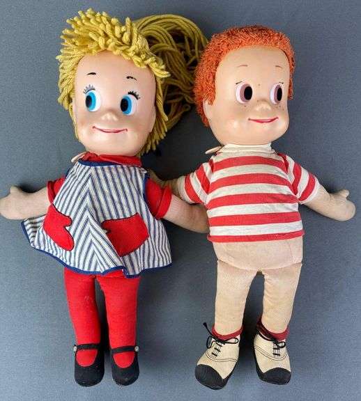 Mattel Sister Belle and Matty Pull String Talking Dolls - Matthew ...