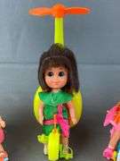 Group of 5 Mattel Skediddle Kiddle Dolls - Matthew Bullock Auctioneers