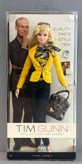 Pink Label Tim Gunn Barbie Collectibles Fashion Doll - Matthew Bullock ...