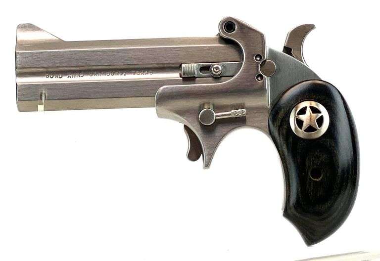 Bond Ranger .45 cal Double Barreled Derringer - Matthew Bullock Auctioneers