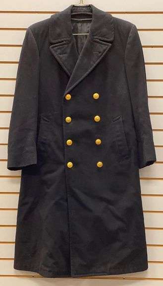 WW2 US Navy Officers Overcoat - Matthew Bullock Auctioneers