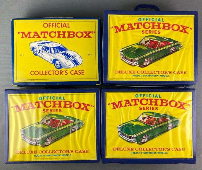 Group of 4 Matchbox Carry Cases - Matthew Bullock Auctioneers