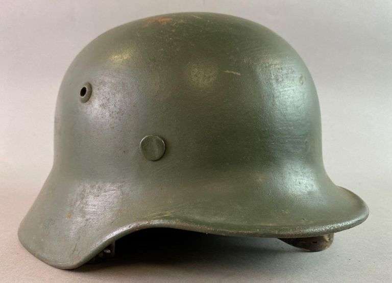 WW2 German M35 Helmet - Matthew Bullock Auctioneers