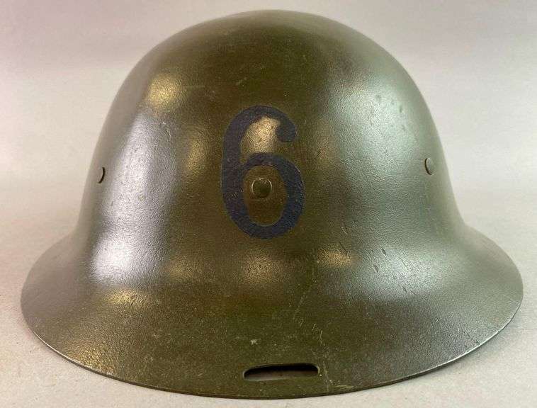 WW1 Dutch M16 Helmet - Matthew Bullock Auctioneers