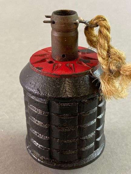 WW2 Japanese Type 97 Hand Grenade - Matthew Bullock Auctioneers