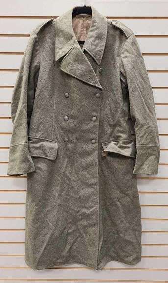 WW2 Swedish Army Overcoat - Matthew Bullock Auctioneers