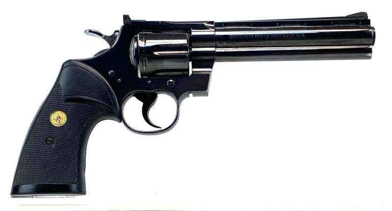 Colt Python .357 Magnum Double Action Revolver - Matthew Bullock ...