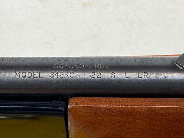 Mossberg Model 342KC .22LR Bolt Action Rifle - Matthew Bullock Auctioneers