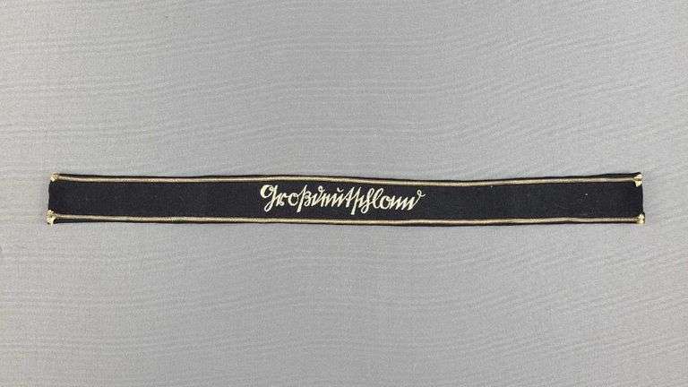 WW2 German Grossdeutschland cuff title - Matthew Bullock Auctioneers