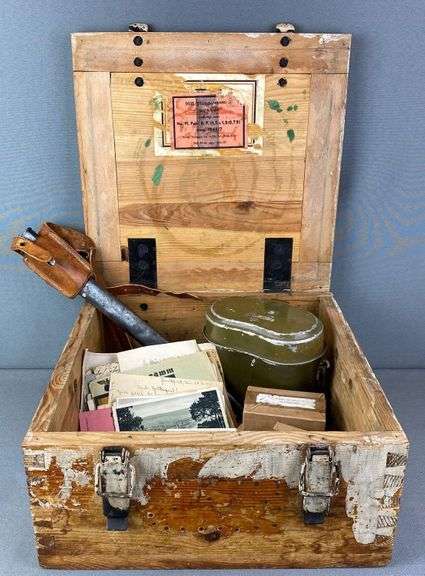 WW2 US Soldier Take Home Box with German Items - Matthew Bullock ...