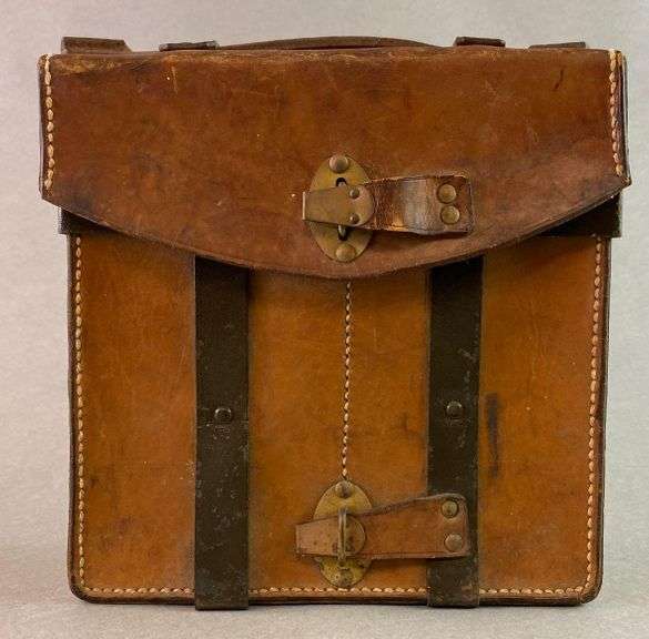 WW2 German Leather Case - Matthew Bullock Auctioneers