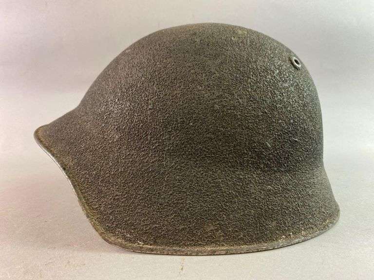 WW1 Swiss M18 Helmet - Matthew Bullock Auctioneers