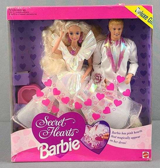 Secret Hearts Barbie and Ken deluxe gift set - Matthew Bullock Auctioneers