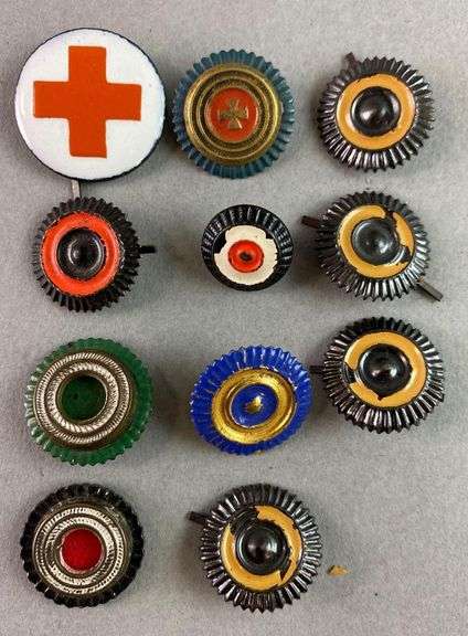 Group of 11 WW1 German Cap Cockades - Matthew Bullock Auctioneers