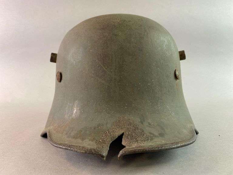 WW1 WW2 German M18 Single Decal Transitional Helmet - Matthew Bullock ...