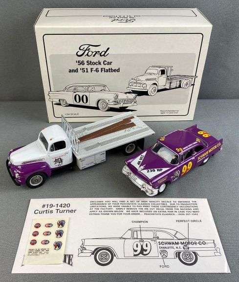 Group of 2 First Gear Stock Cars - Matthew Bullock Auctioneers