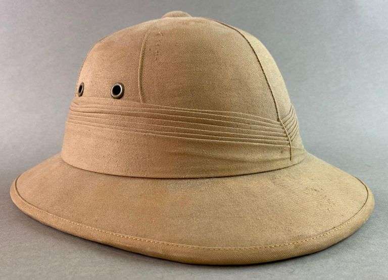 WW2 British Arden Pith Helmet - Matthew Bullock Auctioneers