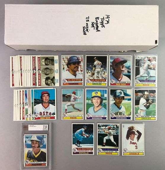 1979 Topps Baseball High End Set With 7.5 Ozzie Smith - Matthew Bullock ...