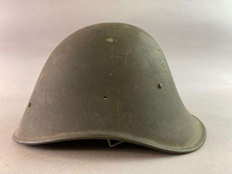 WW2 Romanian M38 Helmet - Matthew Bullock Auctioneers