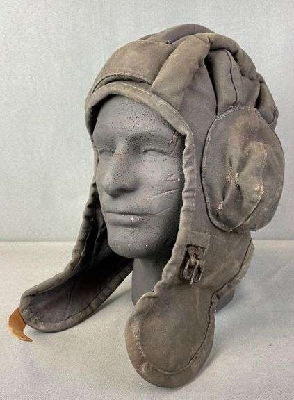 WW2 Russian Tanker Helmet - Matthew Bullock Auctioneers