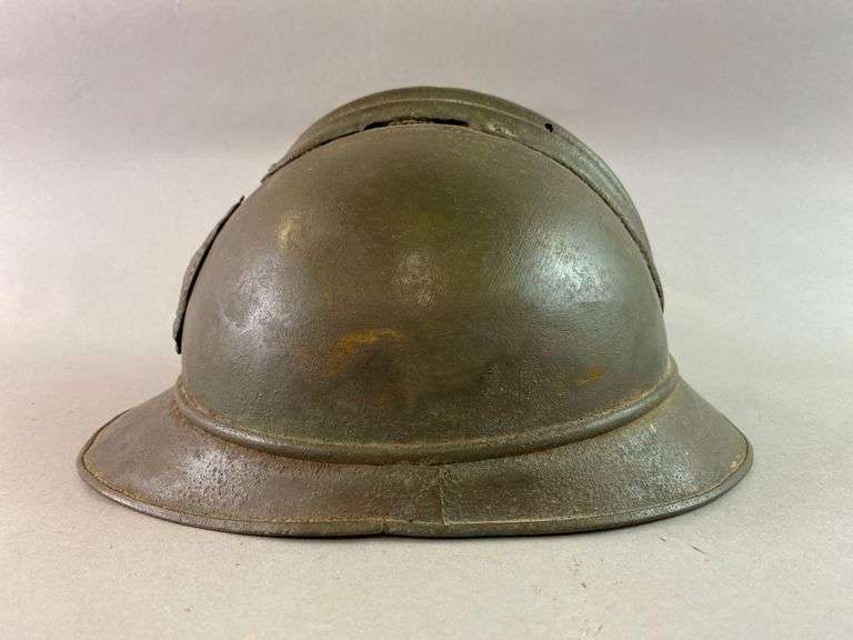 WW1 Russian M15 Adrian Helmet - Matthew Bullock Auctioneers