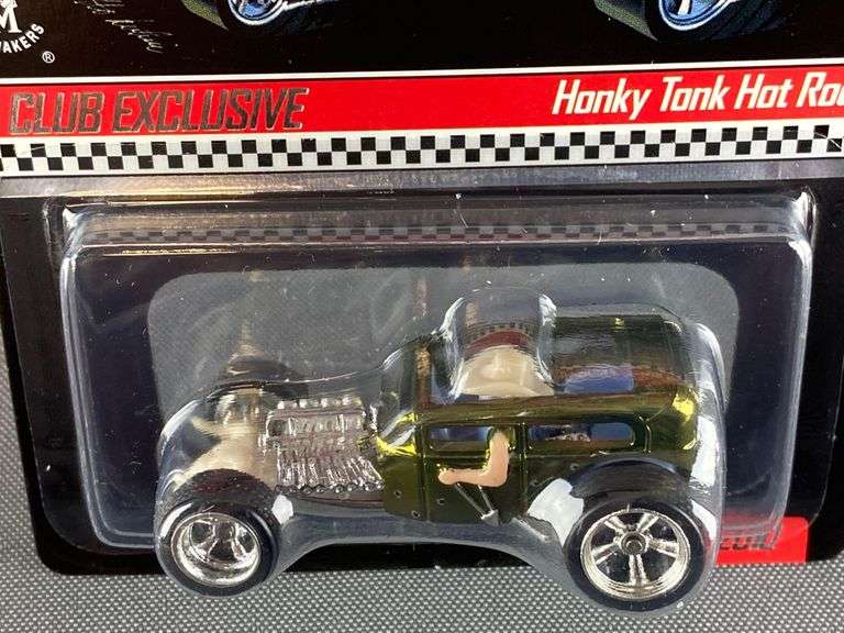 Hot Wheels Red Line Club Exclusive Honky Tonk Hot Rod - Matthew Bullock ...