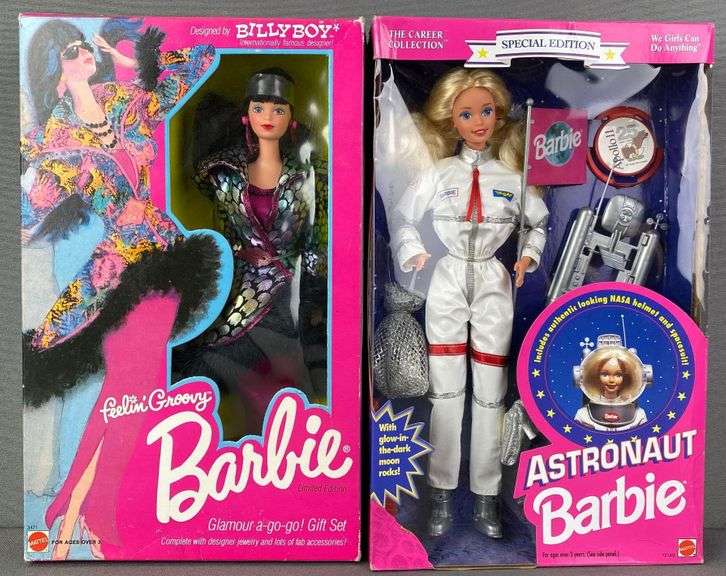Group Of 2 Mattel Barbie Fashion Dolls Matthew Bullock Auctioneers