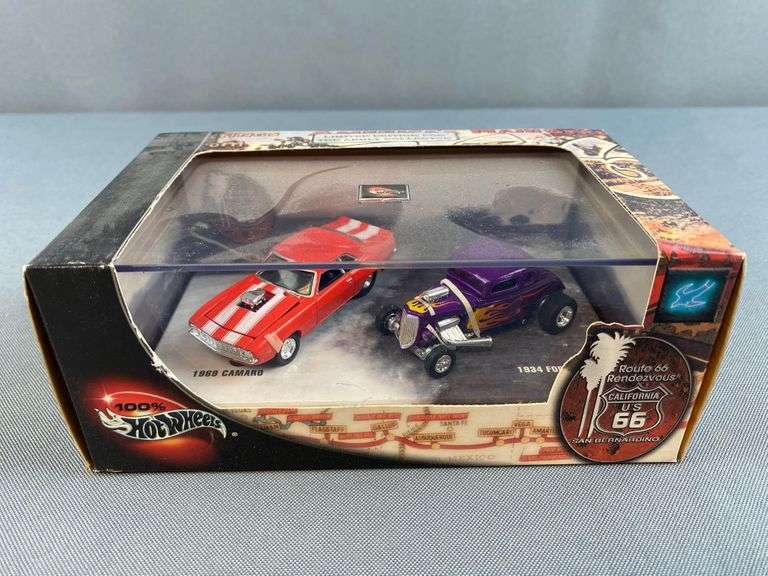 Hot Wheels Route 66 Limited Edition Die Cast Vehicle Set - Matthew ...