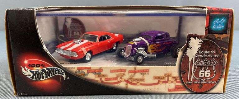 Hot Wheels Route 66 Limited Edition Die Cast Vehicle Set - Matthew ...
