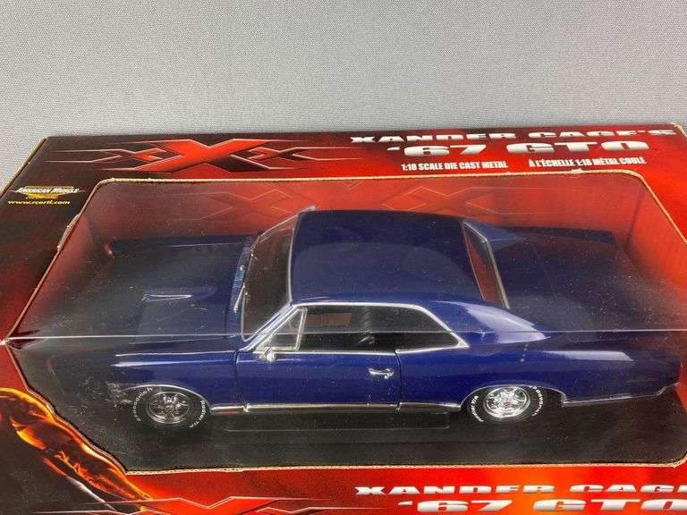 Ertl American Muscle Xander Cages 1967 GTO - Matthew Bullock Auctioneers