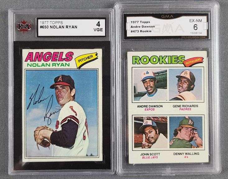 1977 Topps Baseball Complete Set - Matthew Bullock Auctioneers