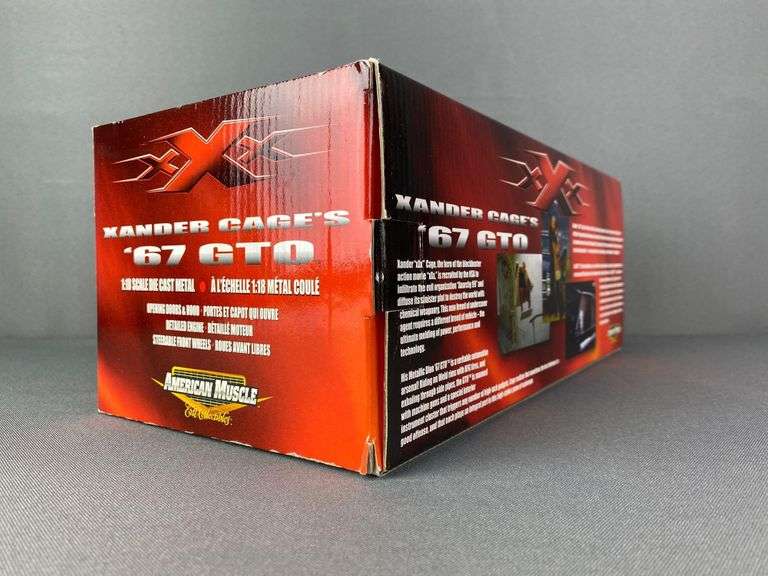 Ertl American Muscle Xander Cages 1967 GTO - Matthew Bullock Auctioneers