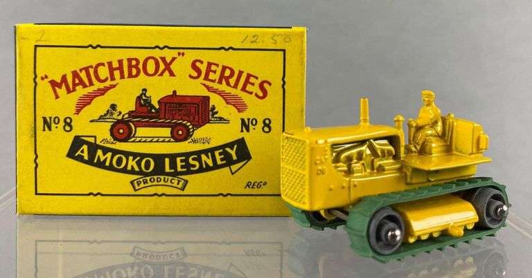 Matchbox No. 8 Caterpillar Tractor - Matthew Bullock Auctioneers