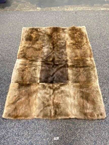 Beaver Pelt Quilt - Matthew Bullock Auctioneers