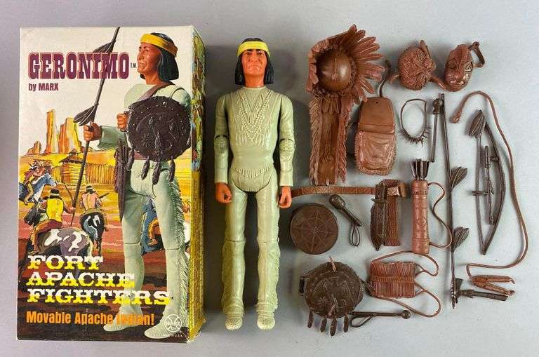 Marx Geronimo Movable Apache - Matthew Bullock Auctioneers