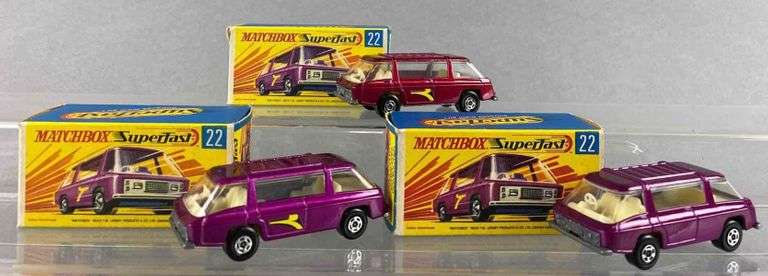 Group of 3 Matchbox Superfast No. 22 Freeman Inter-City Commuter ...