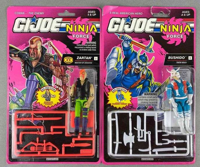 Group of 2 Hasbro G.I. Joe Ninja Force action figures - Matthew Bullock ...