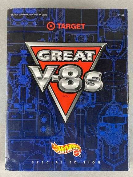 Target Exclusive Hot Wheels The Great V-8s set - Matthew Bullock ...