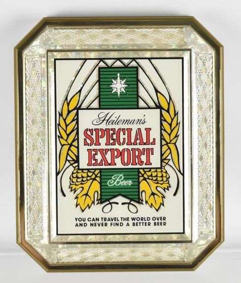 Vintage Special Export Light Up Advertising Beer Sign - Matthew Bullock ...