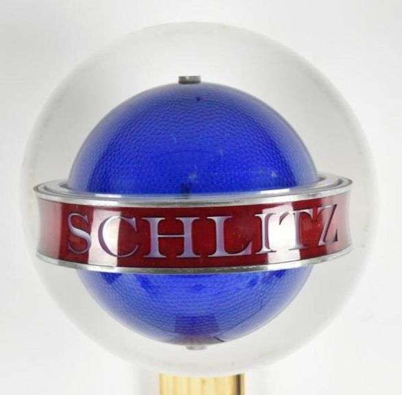 Vintage Schlitz Beer Light Up Advertising Rotating Motion Sign ...