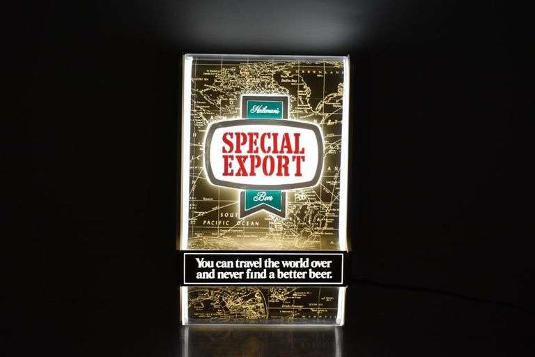 Vintage Special Export Beer Light Up Advertising Sign - Matthew Bullock ...
