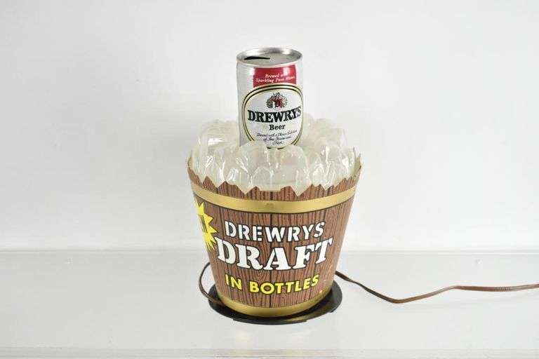 Vintage Drewrys Rotating Motion Advertising Beer Sign - Matthew Bullock ...