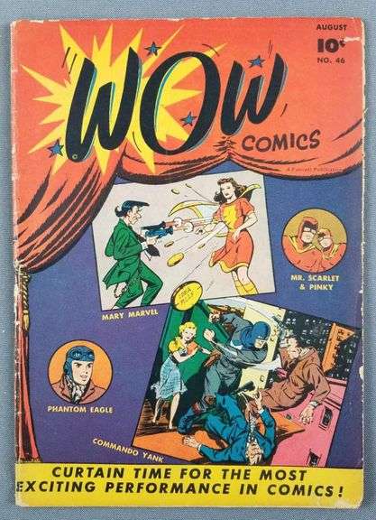 WOW Comics No. 46 comic book - Matthew Bullock Auctioneers
