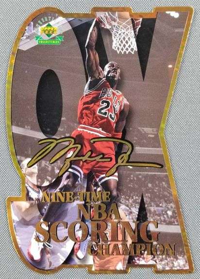 1997 Upper Deck Michael Jordan authenticated collectibles card ...