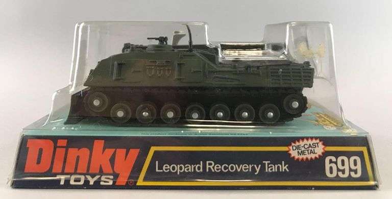 Dinky Toys No. 699 Leopard Recovery Tank - Matthew Bullock Auctioneers
