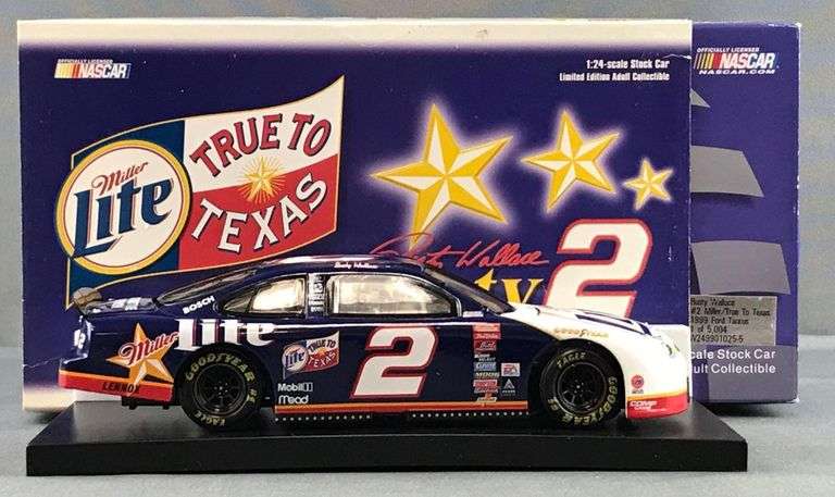 Action Rusty Wallace Miller Lite die-cast vehicle - Matthew Bullock ...